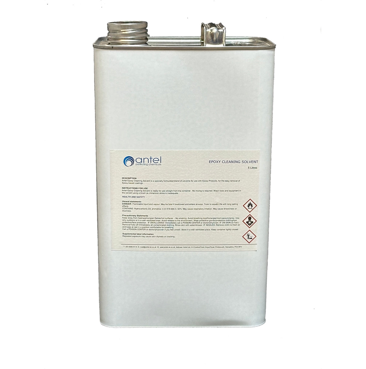 Antel Epoxy Cleaning Solvent - Efficient Epoxy Remover & Cleaner